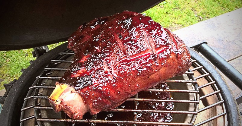 Mutton Leg with Huckleberry Glaze – The Cook's Digest