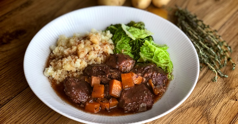 Braised Pig Cheeks – The Cook's Digest