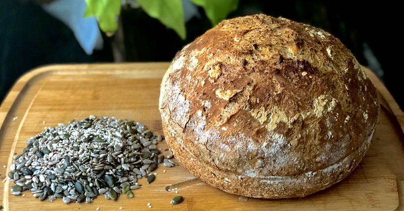 Seeded Wholemeal Bread – The Cook's Digest